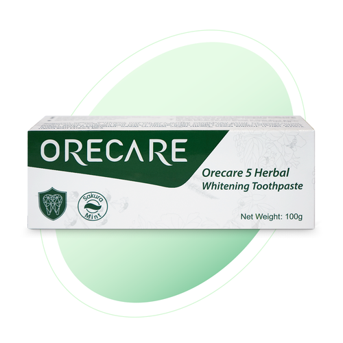 ORECARE 5 HERBAL WHITENING TOOTHPASTE|tiens|PE